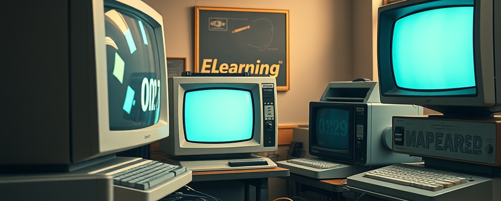 History of E-learning: From Overhead Projectors to AI - ProEdit